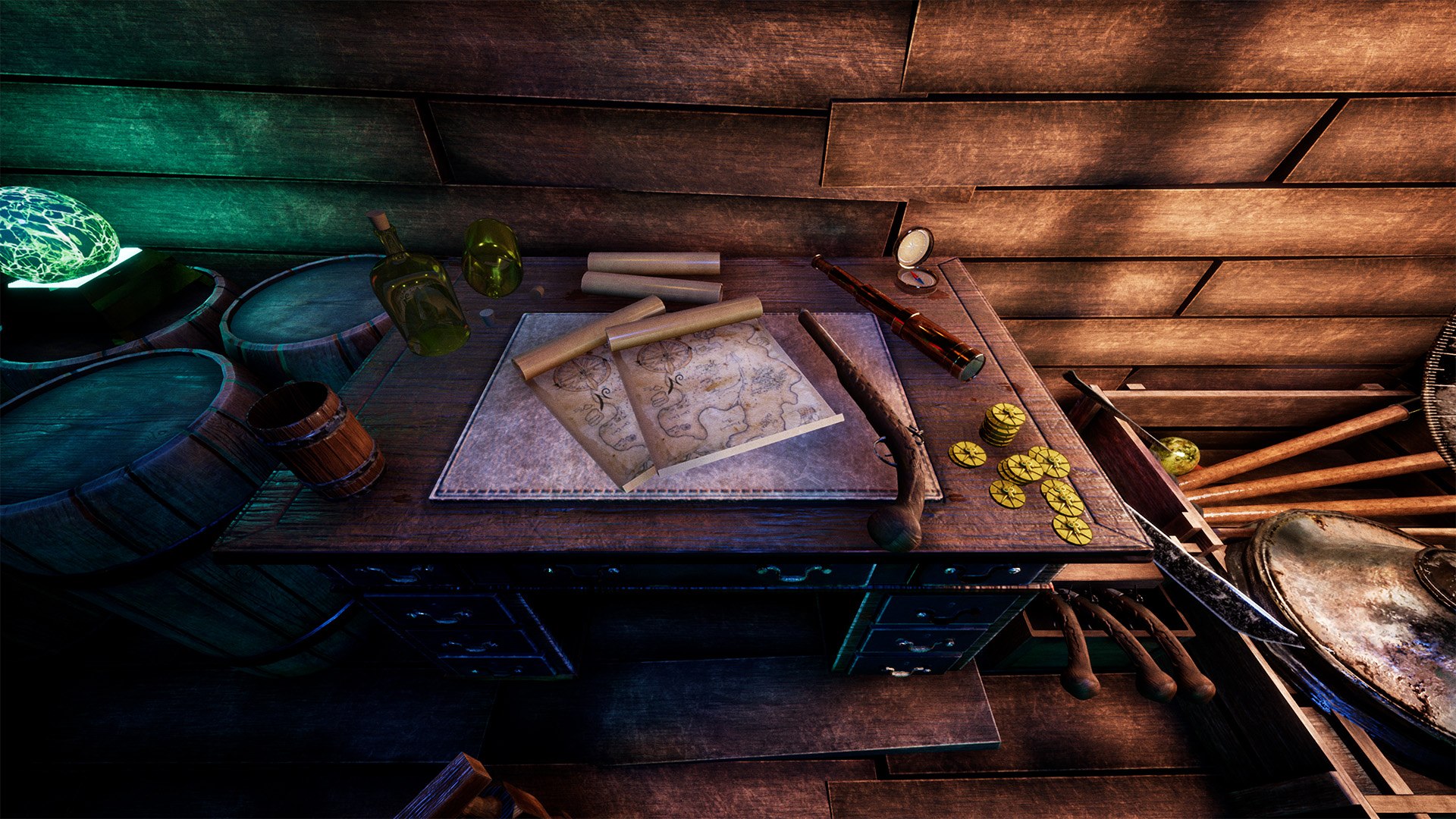 Pirate Props I 60 Variations 3D Model - TurboSquid 1984521