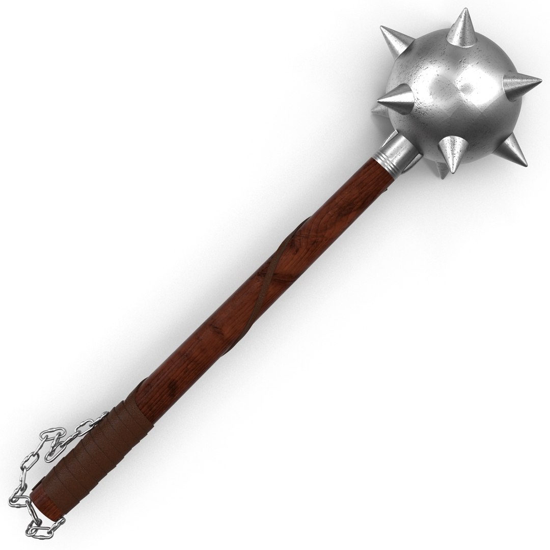 3d Model Medieval Mace