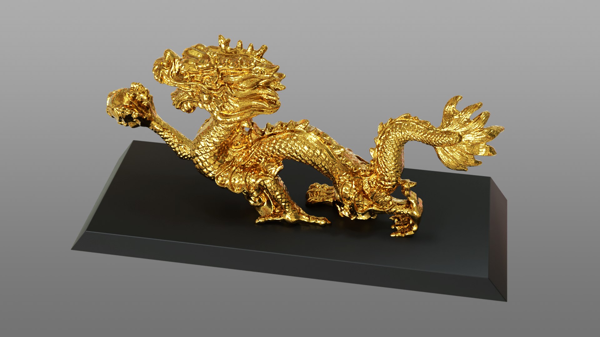 3D Dragon Trophy Cup Gold - TurboSquid 2221759