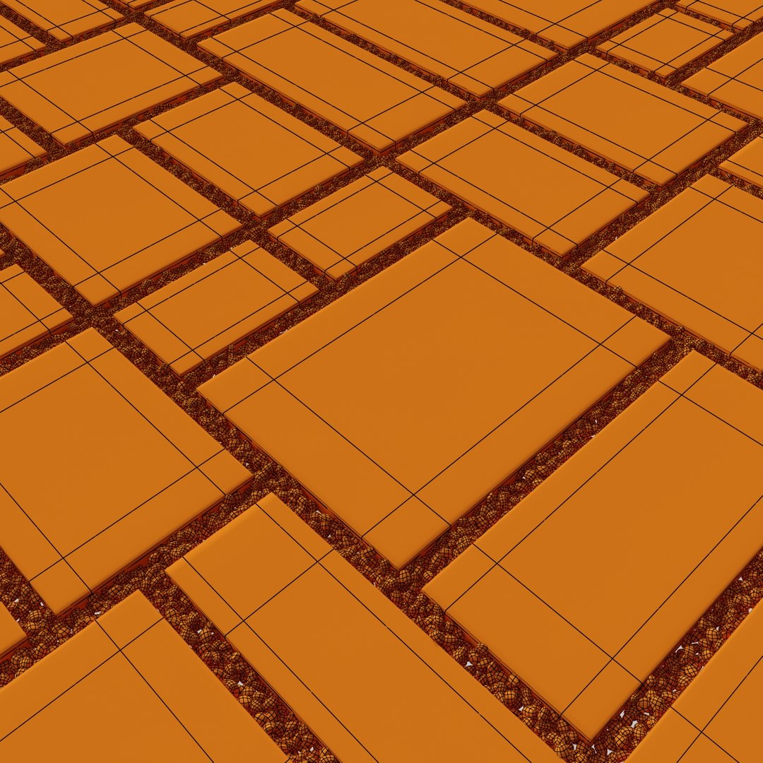 Paving Tile Pebble N9 3D Model - TurboSquid 1867107