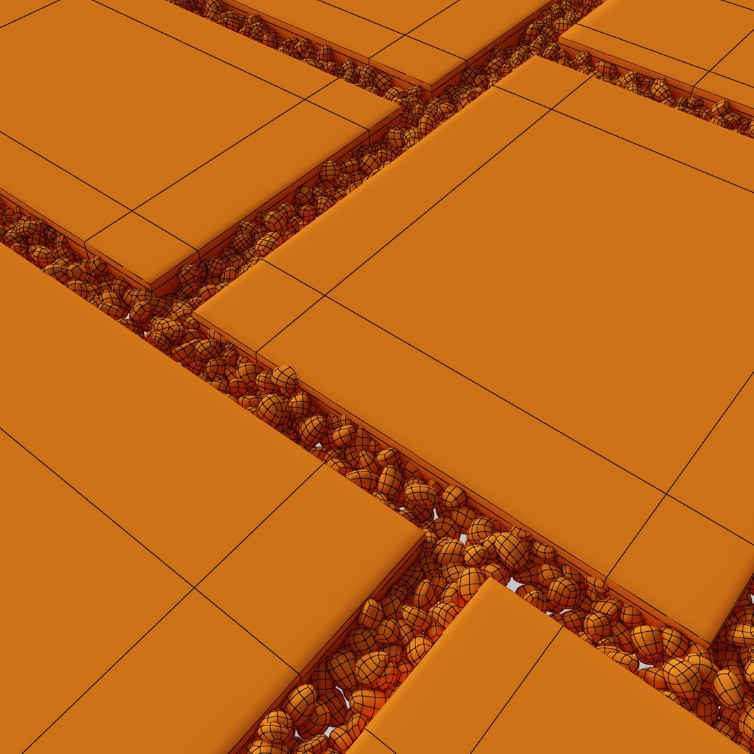 Paving Tile Pebble N9 3D Model - TurboSquid 1867107