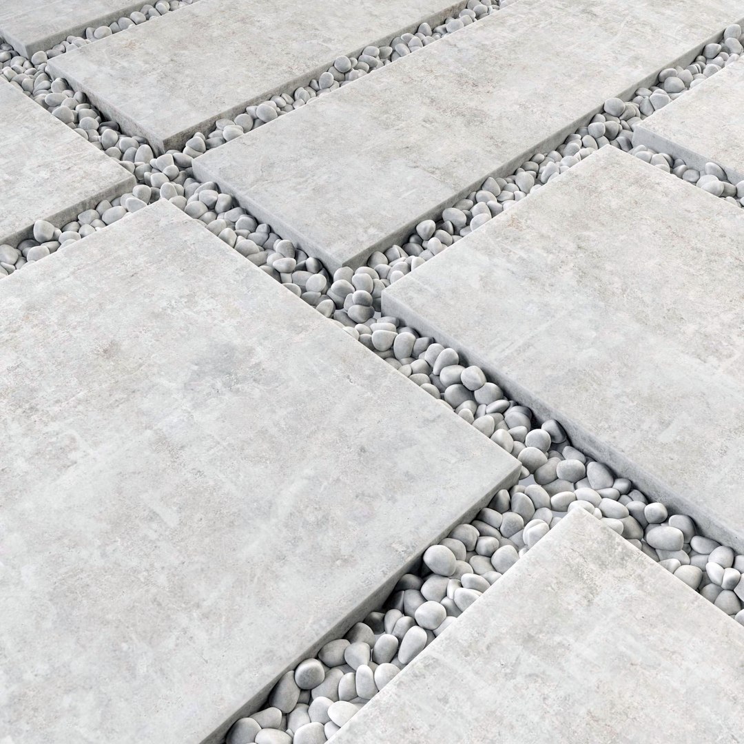 Paving Tile Pebble N9 3D Model - TurboSquid 1867107