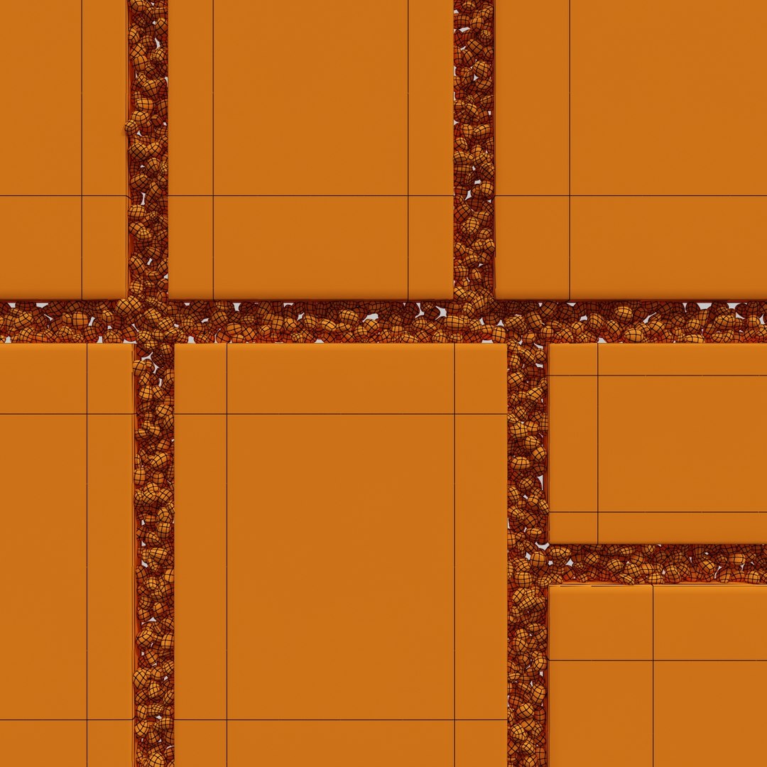 Paving Tile Pebble N9 3D Model - TurboSquid 1867107