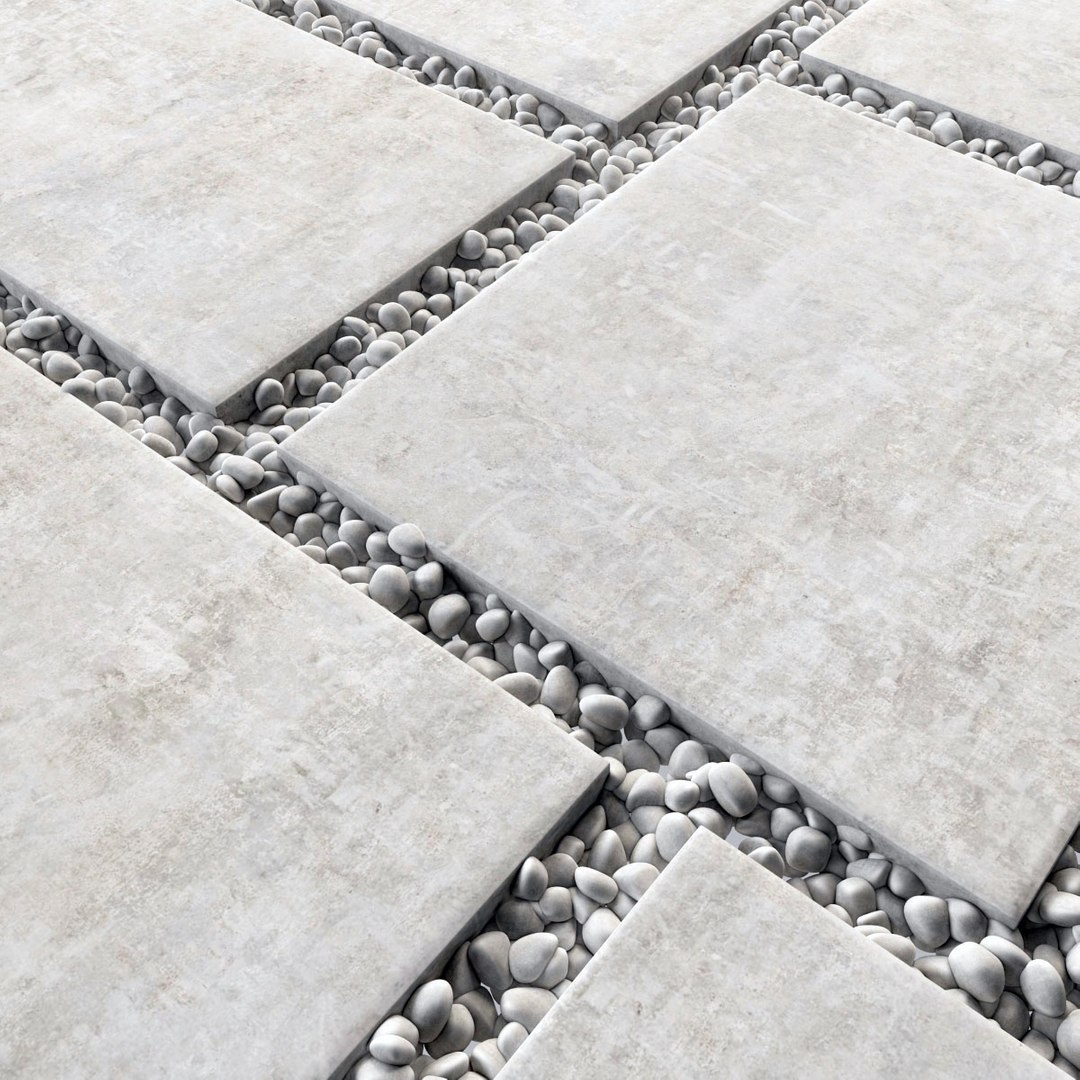Paving Tile Pebble N9 3D Model - TurboSquid 1867107