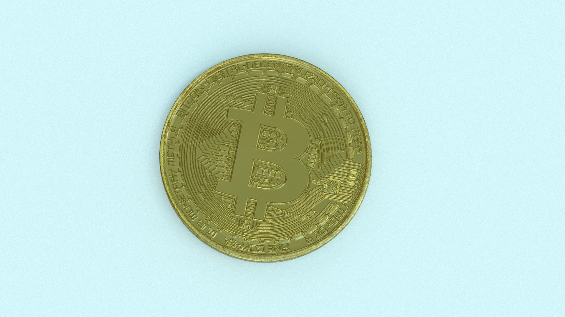 3D Bitcoin Solo Animation Model - TurboSquid 1949614