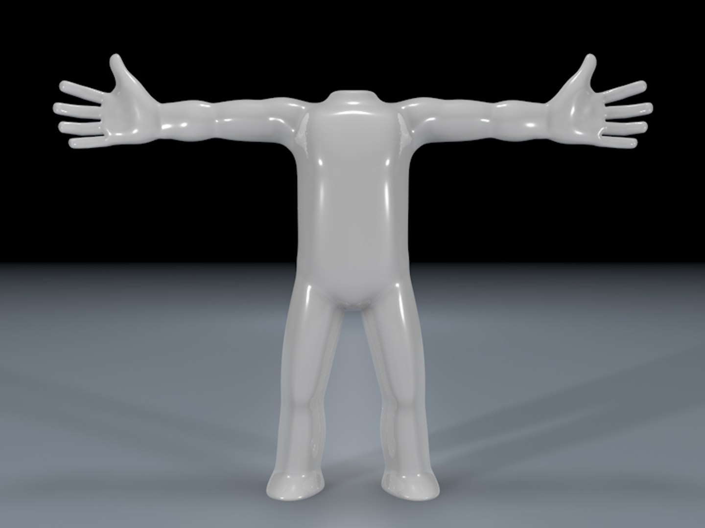 Free Body Character 3d Model