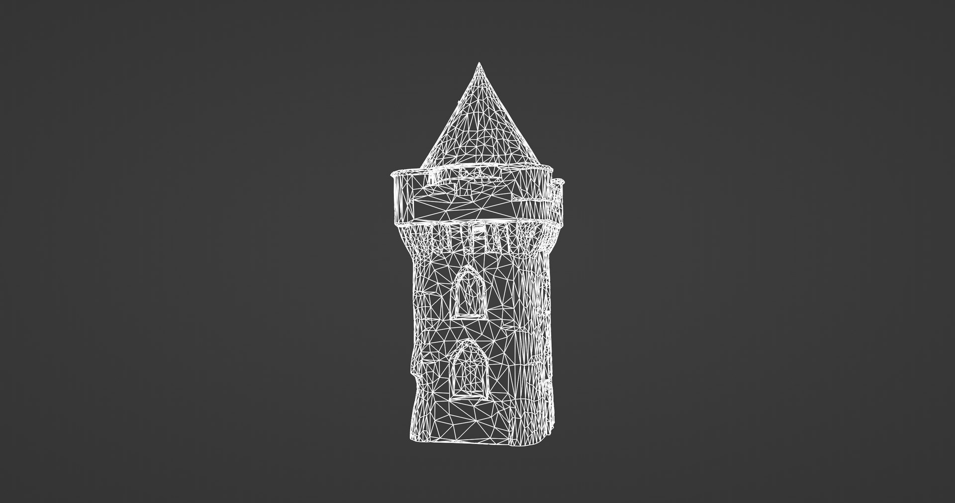 Medieval Fantasy Castle Tower 3D - TurboSquid 2341795