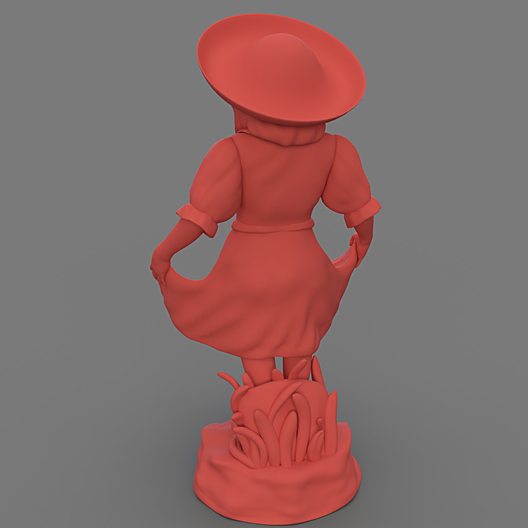 Statue Girl Model | 1148277 | TurboSquid
