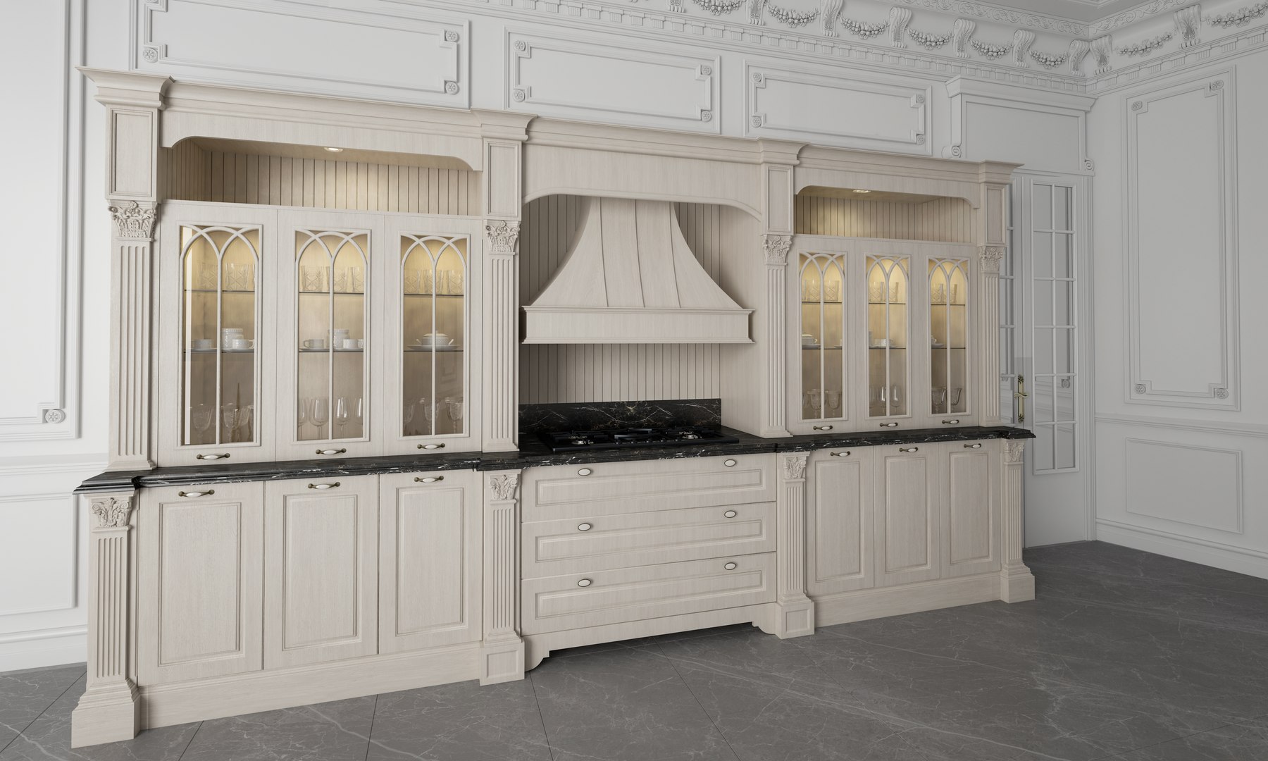 3D Kitchen - TurboSquid 2041514