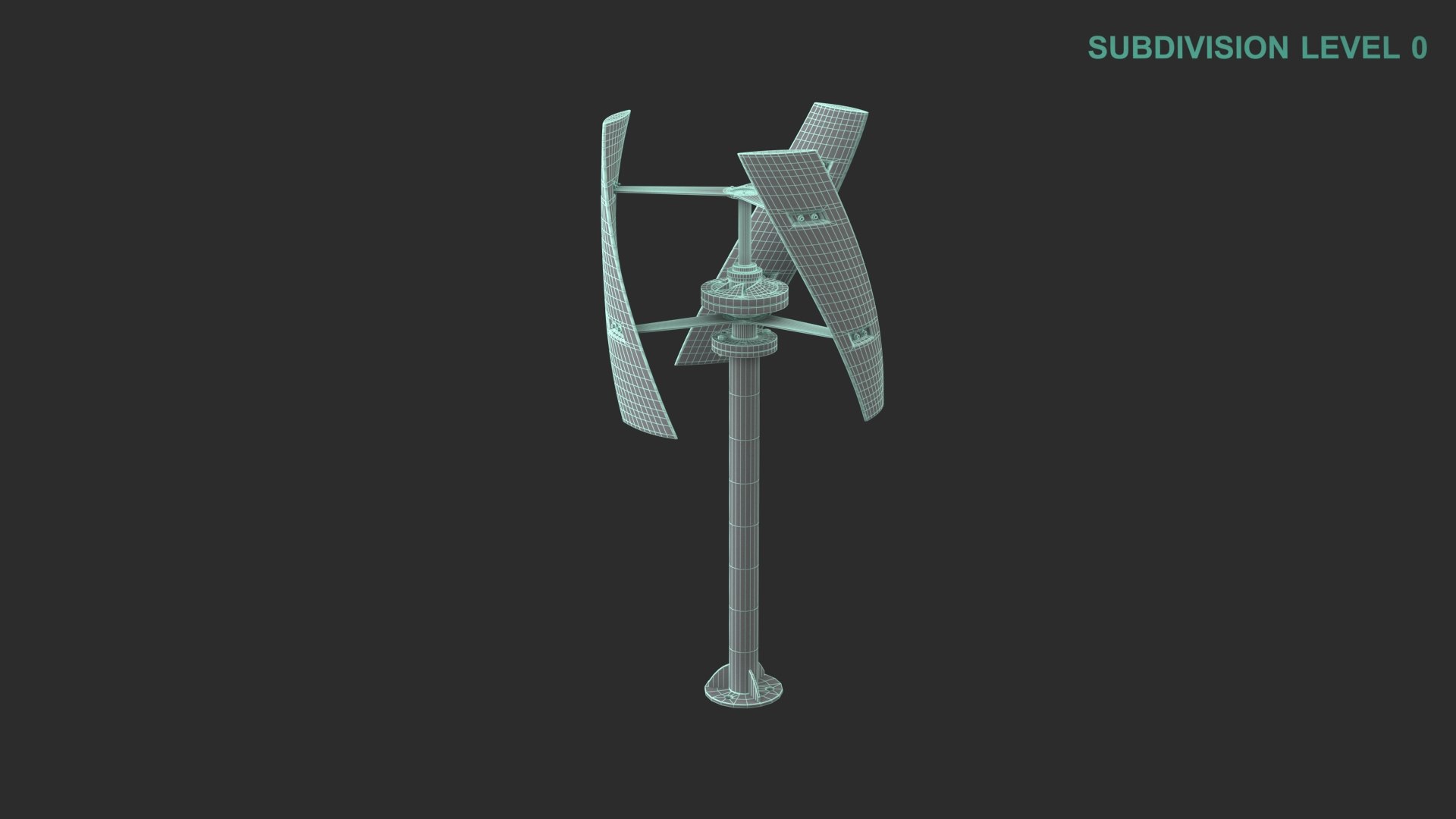 3D Wind Turbine - TurboSquid 2180470
