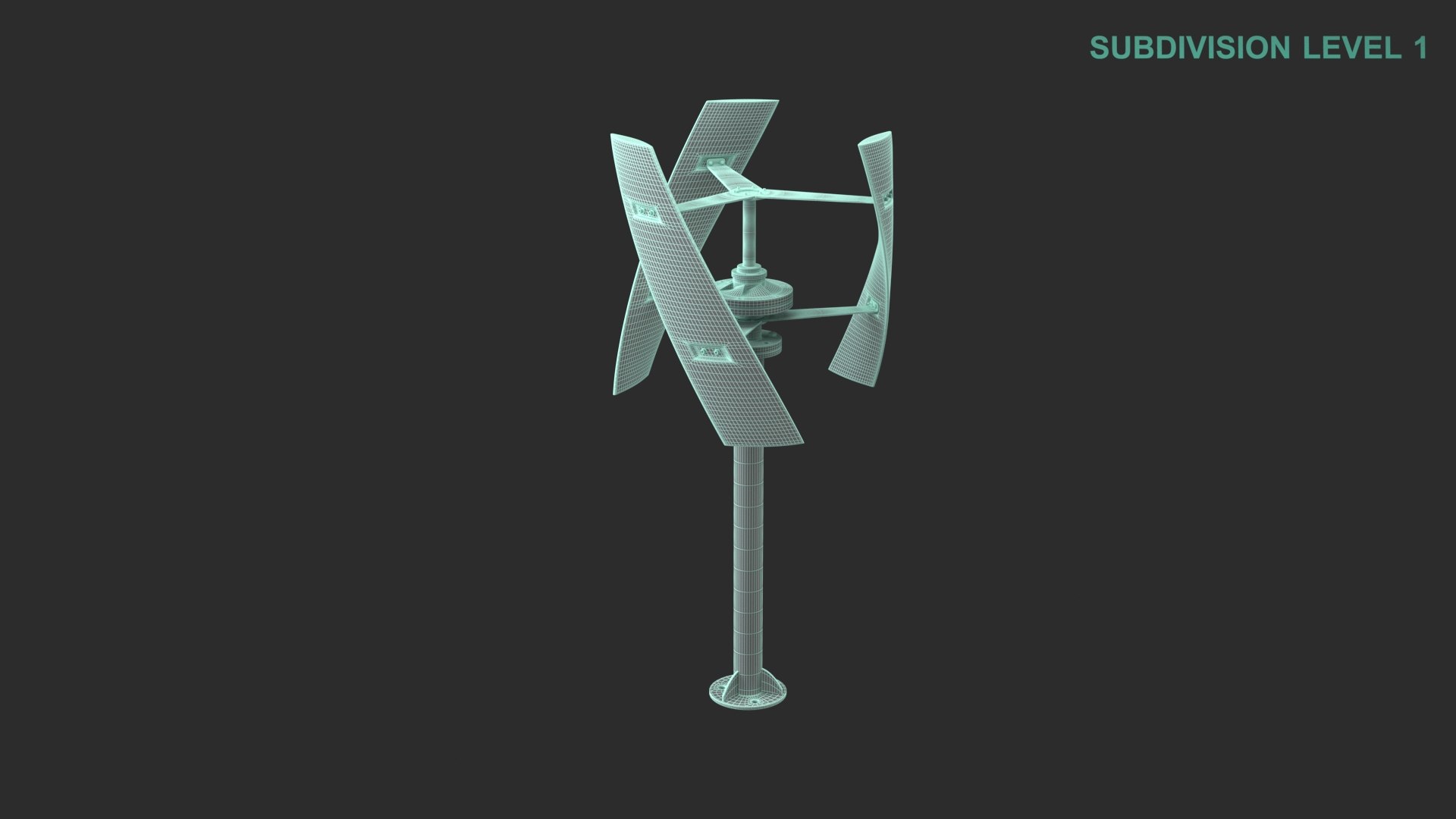 3D Wind Turbine - TurboSquid 2180470
