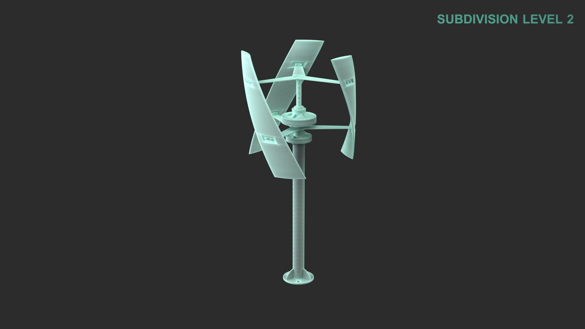 3D Wind Turbine - TurboSquid 2180470