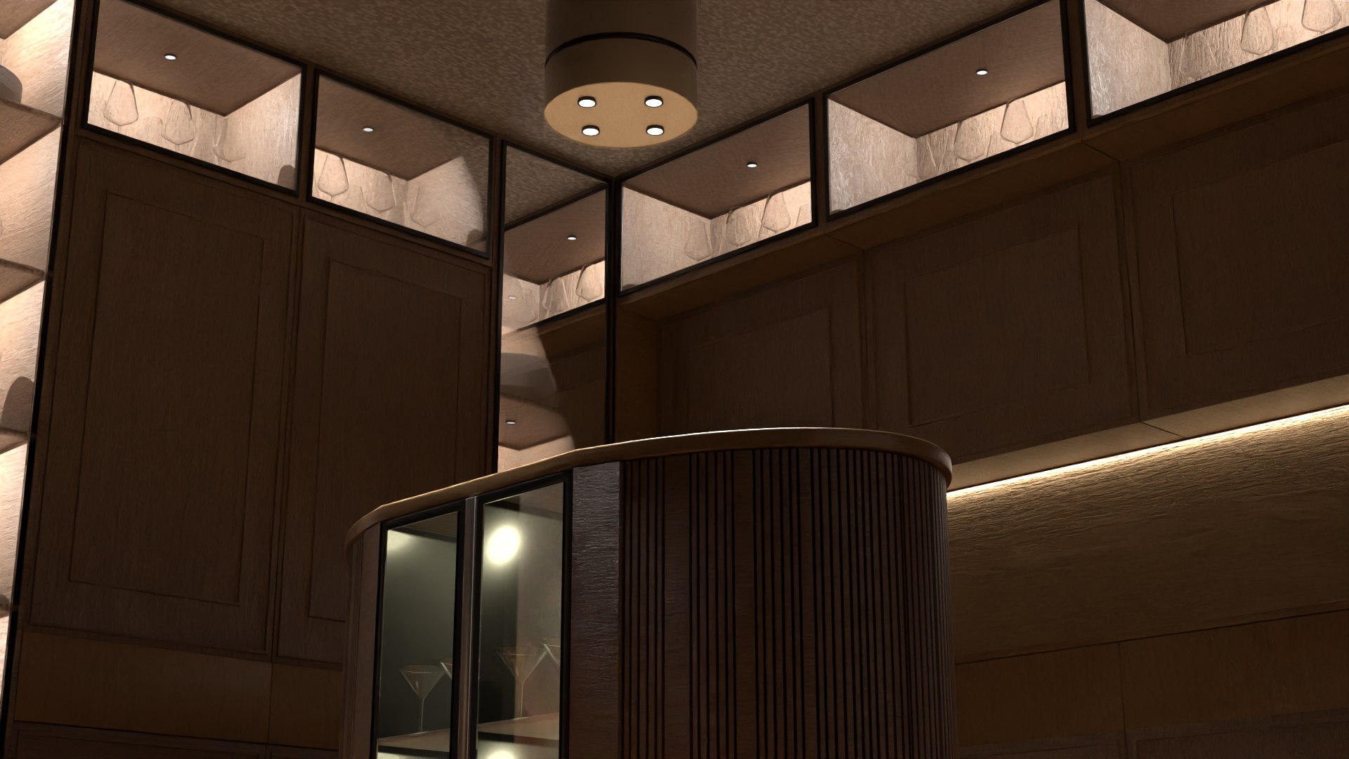 Modern Kitchen For Blender Model - TurboSquid 2107034