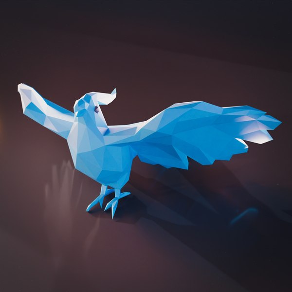 Parrot 1 Low Poly 3D model - TurboSquid 1880510