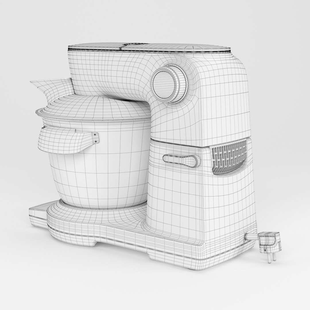 Food Processors Bosch Optimum 3D - TurboSquid 1294313