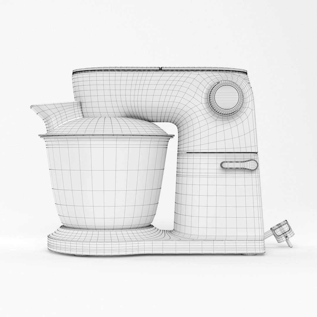 Food Processors Bosch Optimum 3D - TurboSquid 1294313