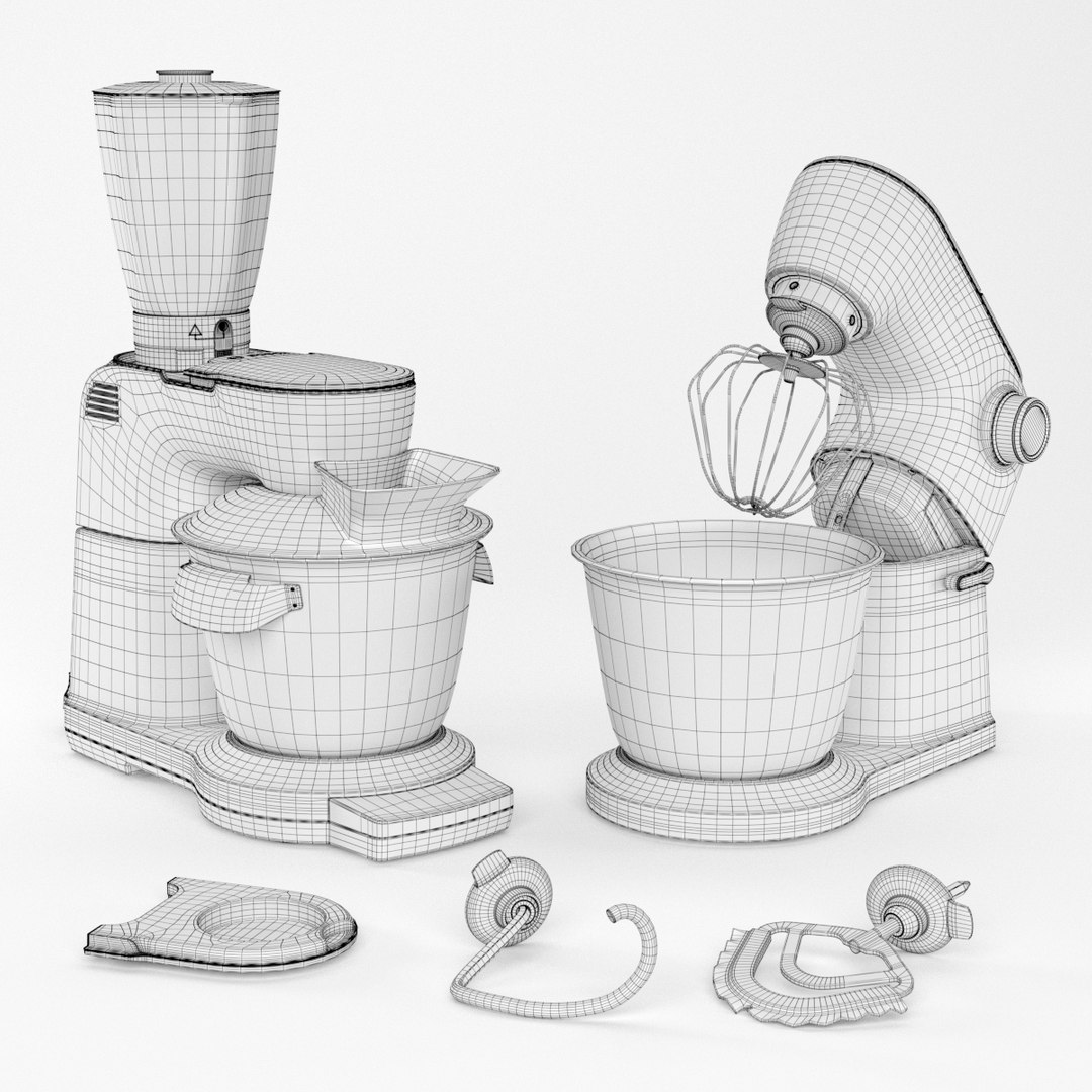 Food Processors Bosch Optimum 3D - TurboSquid 1294313