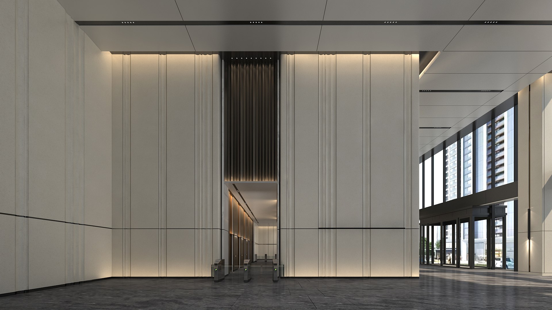 3D Modern Hall 08 - TurboSquid 1809107