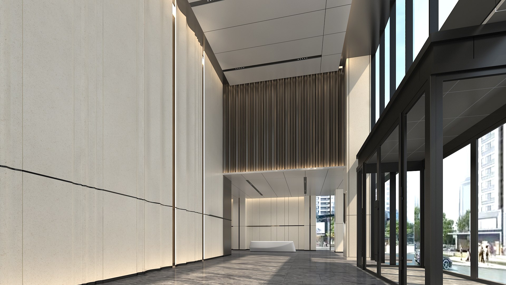 3D Modern Hall 08 - TurboSquid 1809107