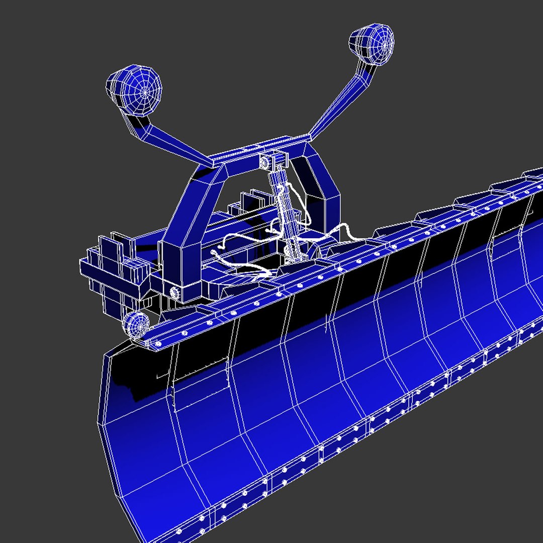 3d Snowplow Snow
