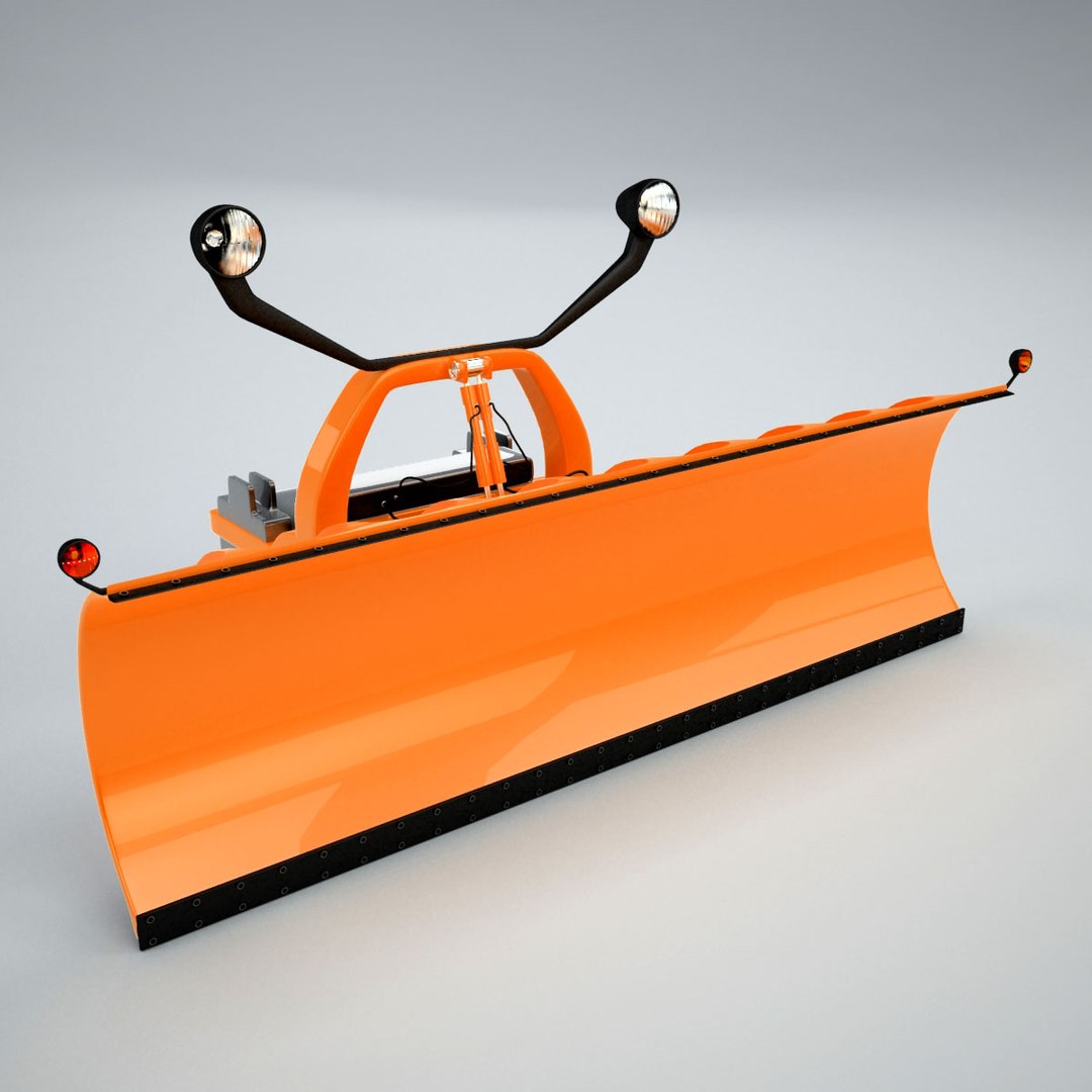 3d Snowplow Snow