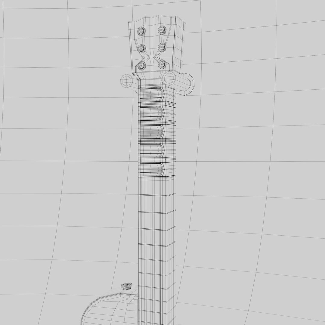 3D model Guitar Hero Guitar Maya Substance Obj Fbx Texture - TurboSquid ...