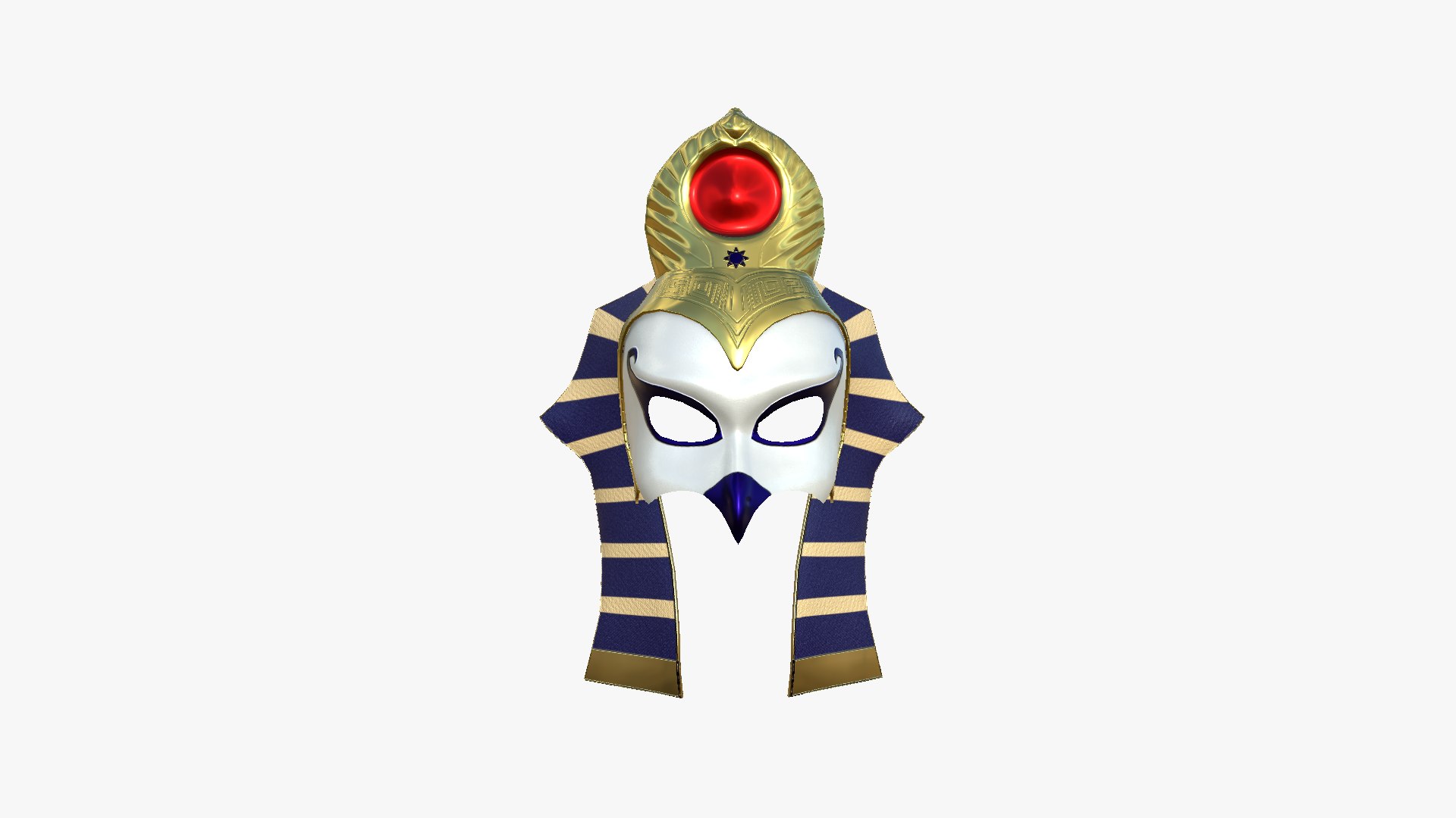 Ra Mask A01 - Egyptian Gods Character Clothing 3D Model - TurboSquid ...