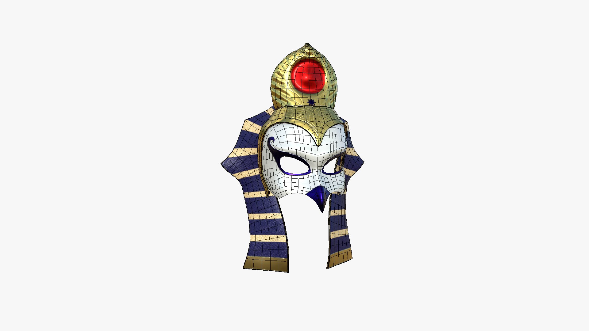 Ra Mask A01 - Egyptian Gods Character Clothing 3D Model - TurboSquid ...