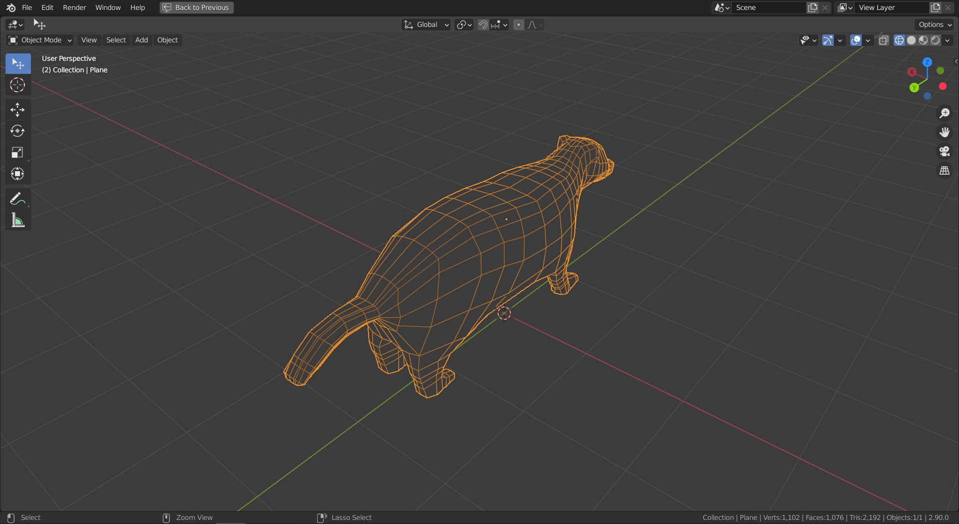 3D model animal mammal nature - TurboSquid 1627191
