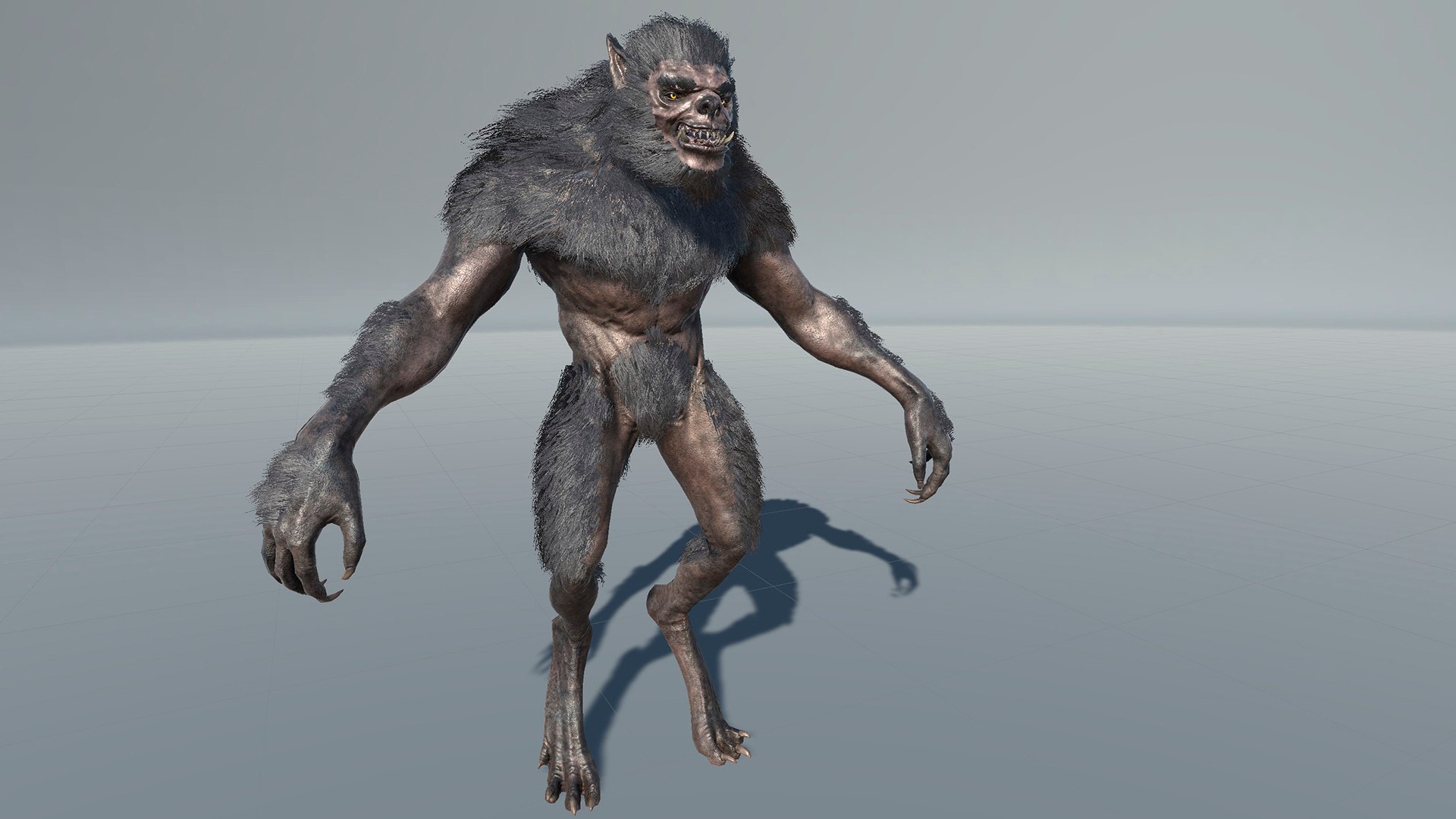 3D Werewolf Model - TurboSquid 1868023