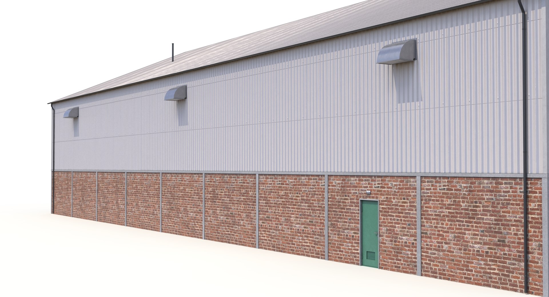 3D Model Industrial Building 43 PBR - TurboSquid 2513107