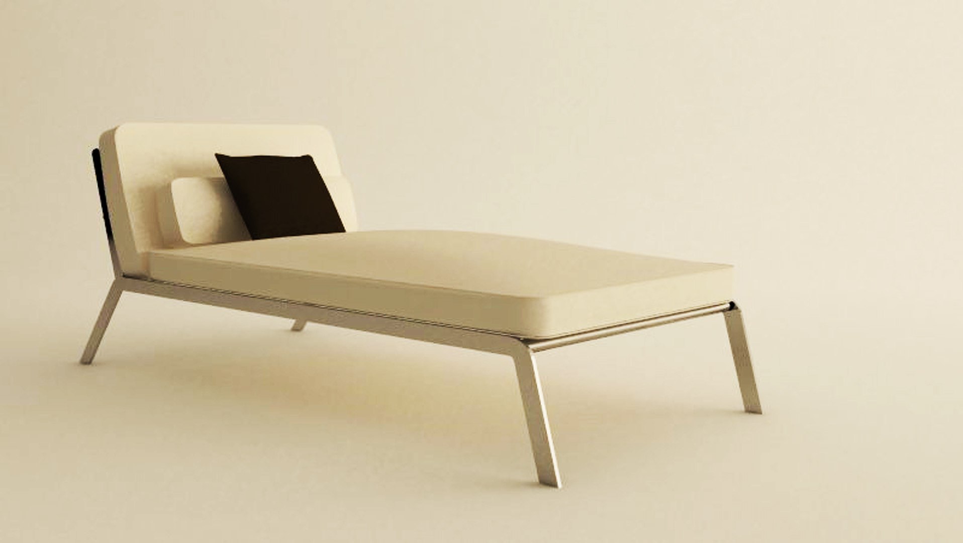 3d 3ds Flexform Happy Dormeuse