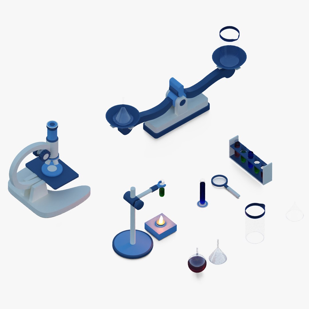 Sci lab equipments 3D model - TurboSquid 1835189