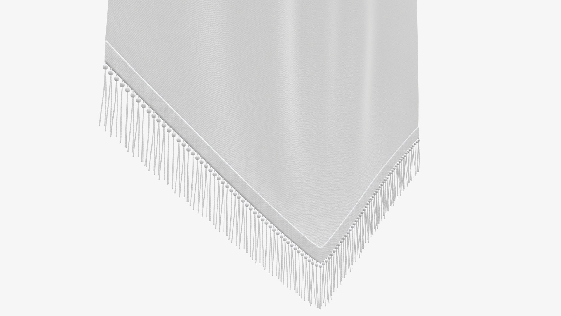 Tall Wall Pennant 3D Model - TurboSquid 1698712
