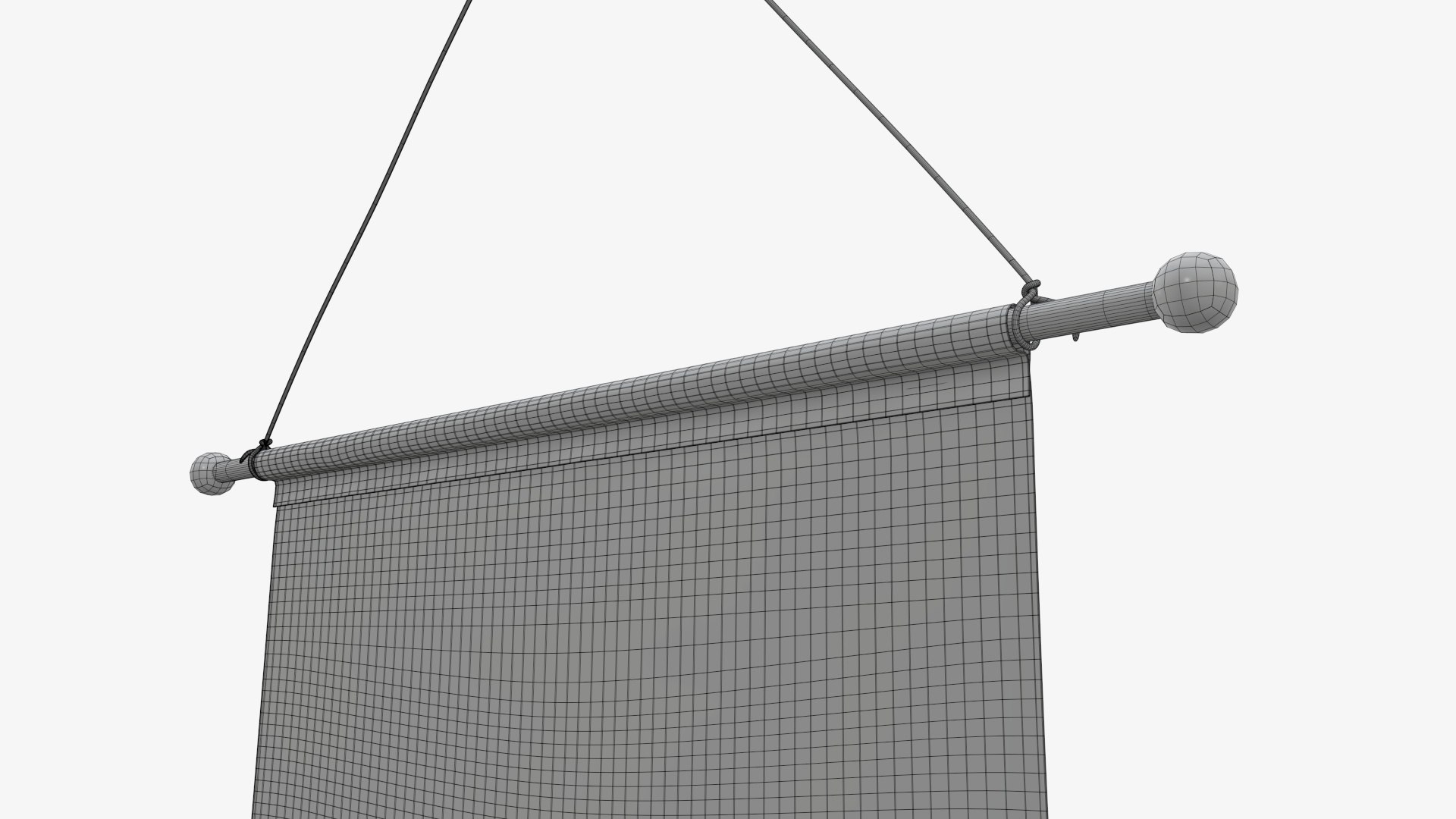 Tall Wall Pennant 3D Model - TurboSquid 1698712