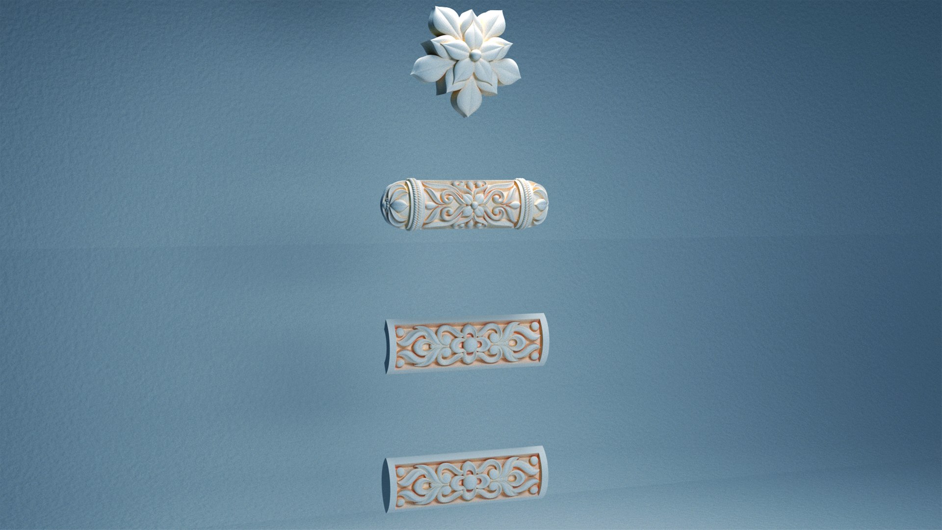 Carving Emboss 3D model - TurboSquid 2008546