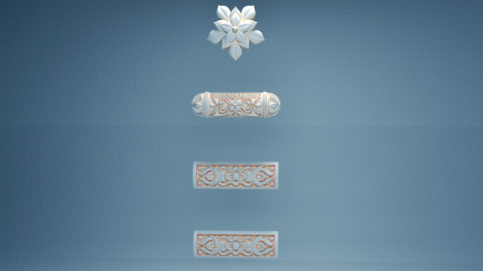 Carving Emboss 3D model - TurboSquid 2008546