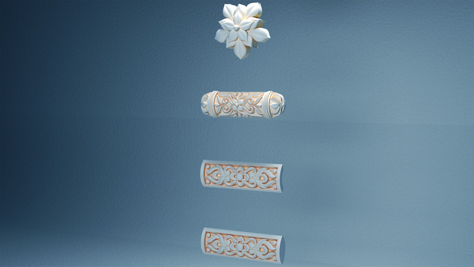 Carving Emboss 3D model - TurboSquid 2008546