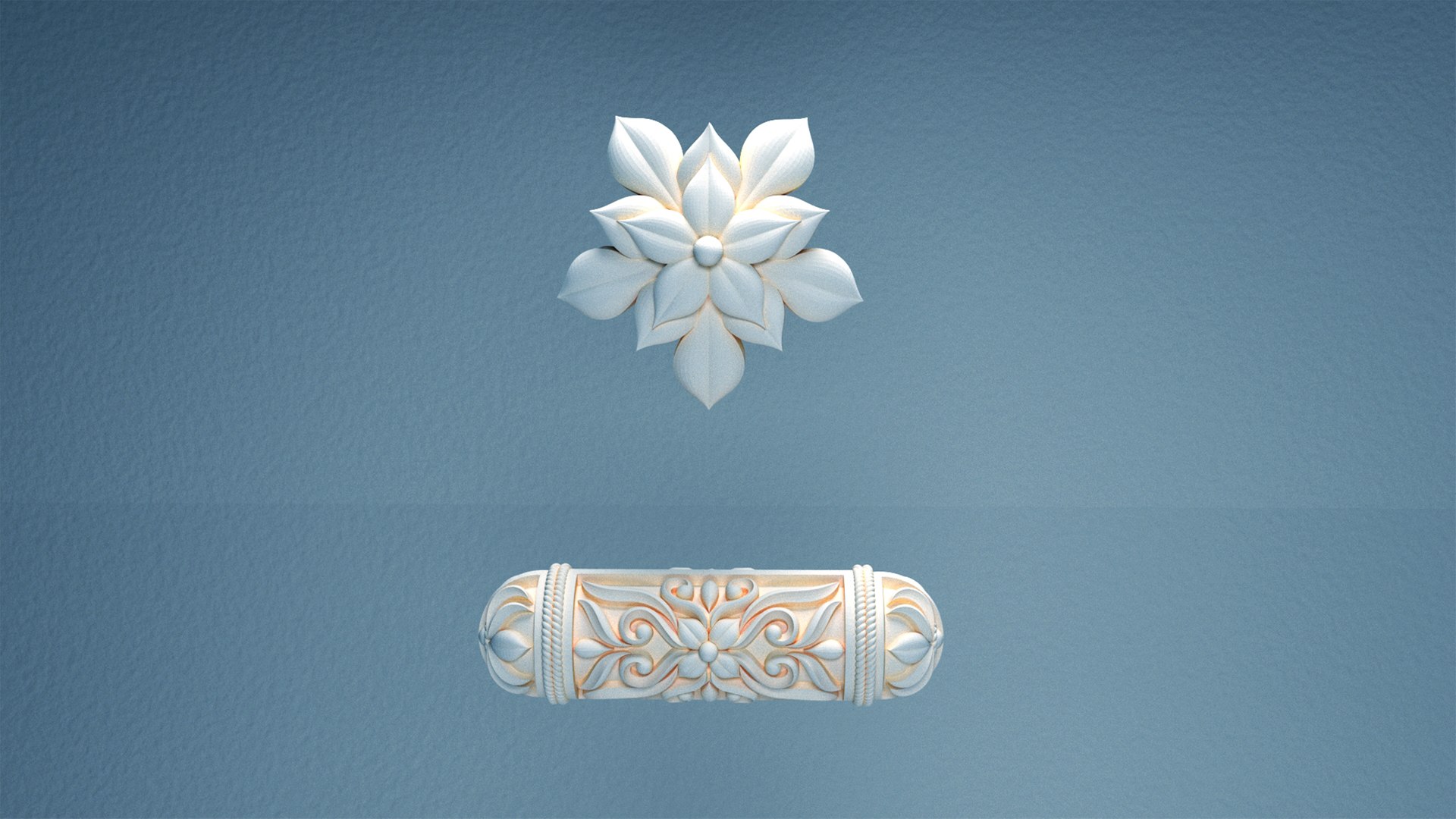 Carving Emboss 3D model - TurboSquid 2008546