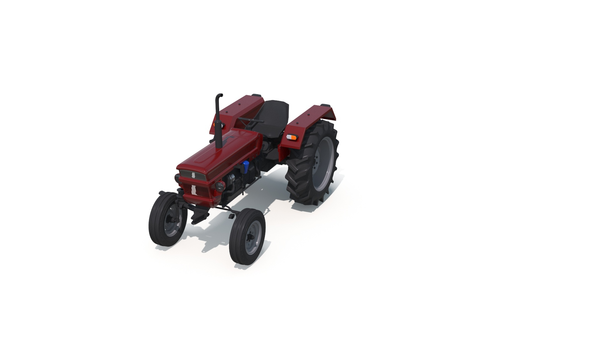 Farm Tractor 3D Model - TurboSquid 1843846