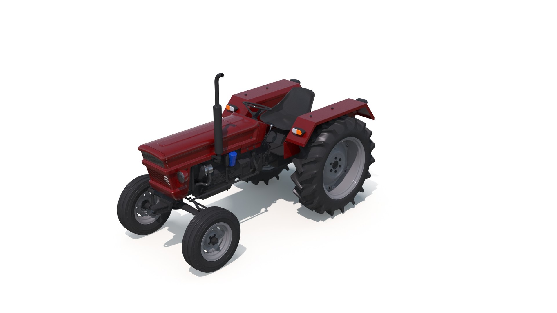 Farm Tractor 3D model - TurboSquid 1843846