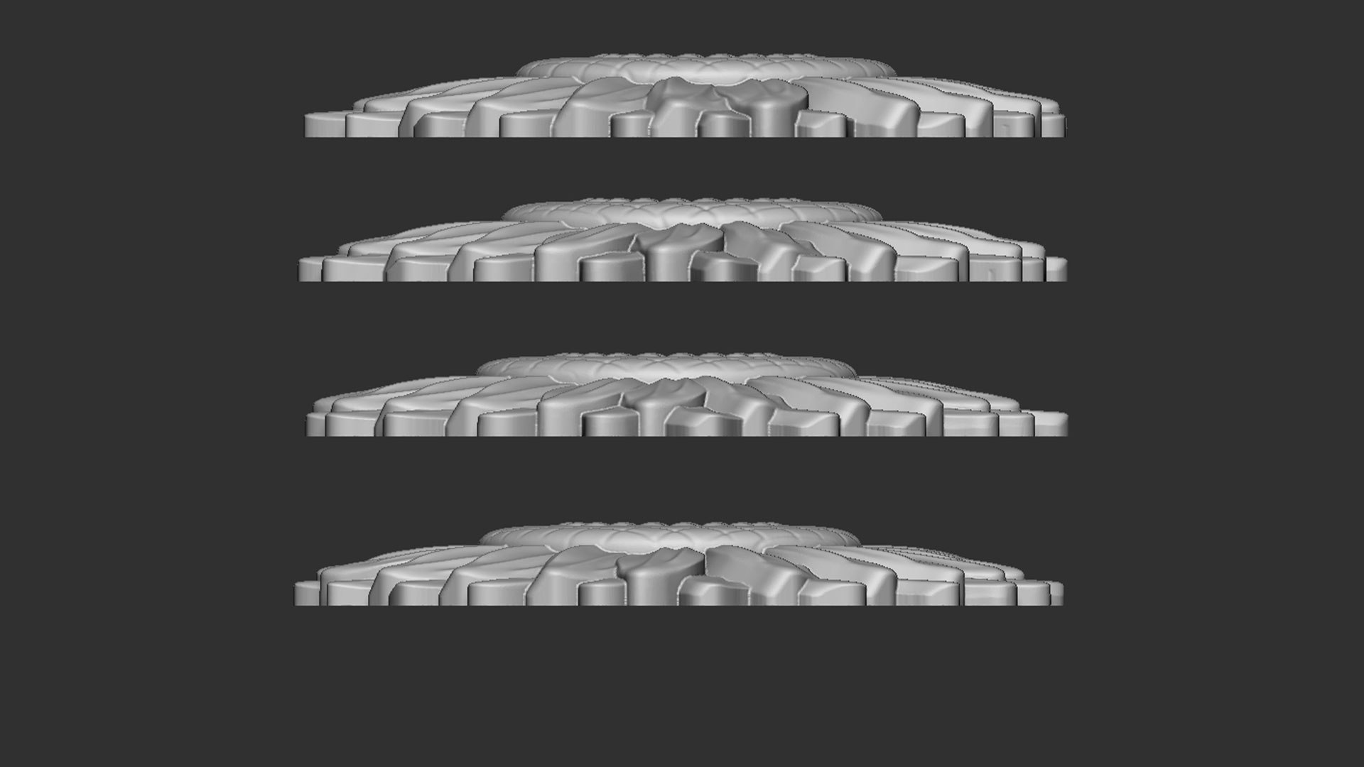 3D Sunflowers Bas Relief 3D Print Model - TurboSquid 2367434