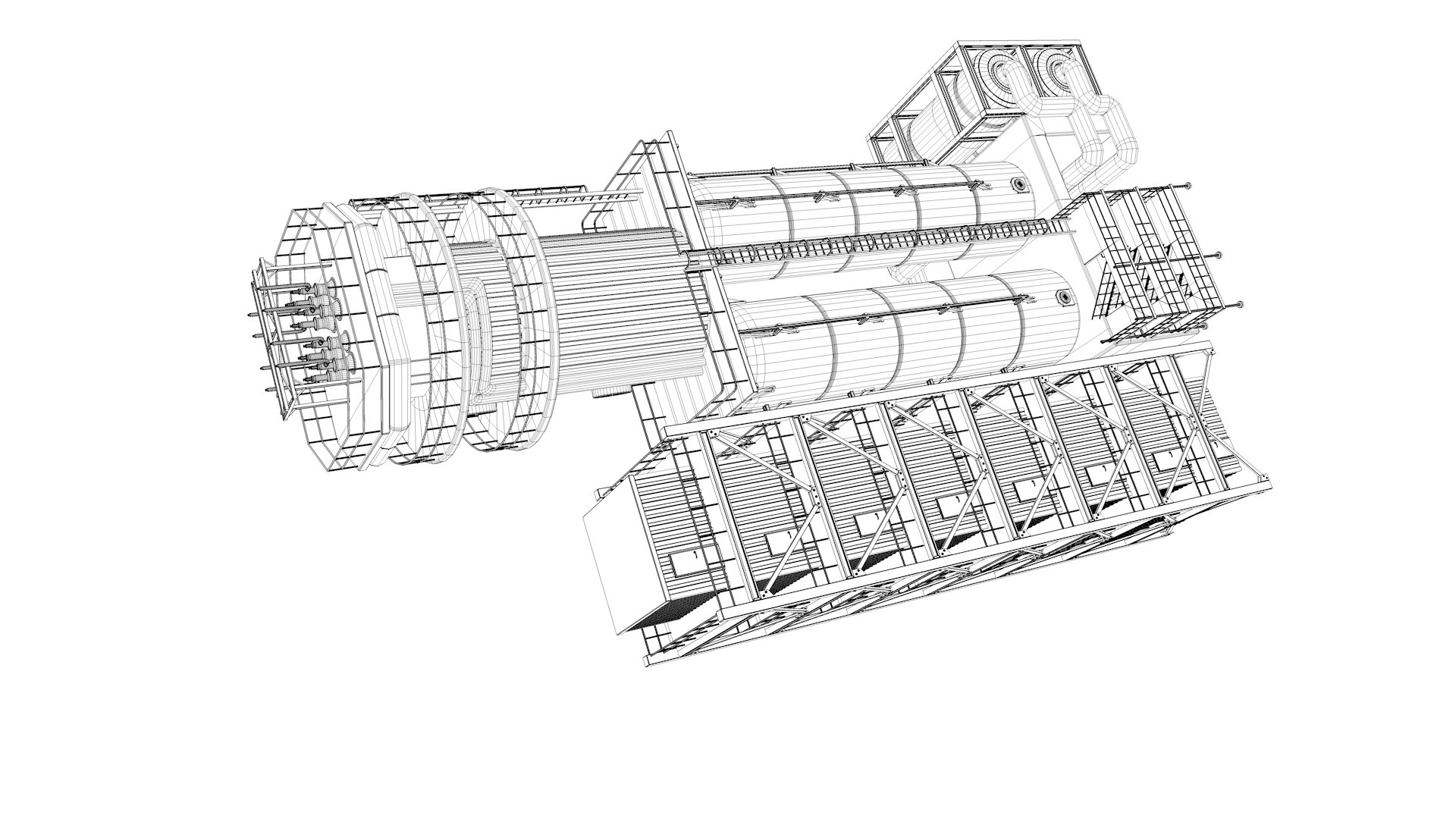 3D Model Refinery Modules Collection - TurboSquid 1876428