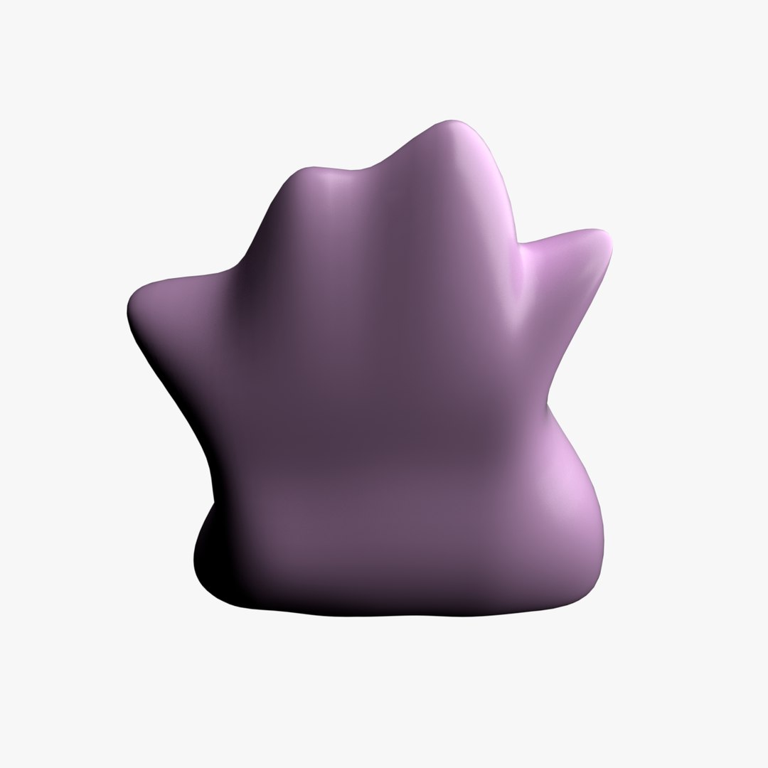 Pokemon Ditto Model - TurboSquid 1335980