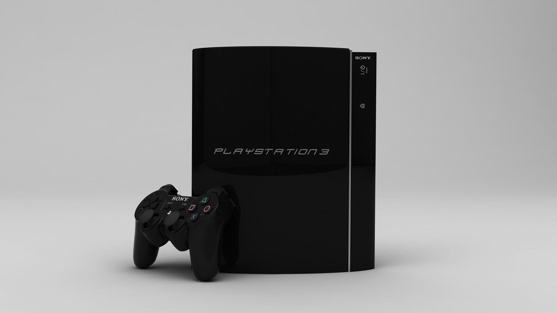 Sony Playstation 3 3D Model - TurboSquid 2010936