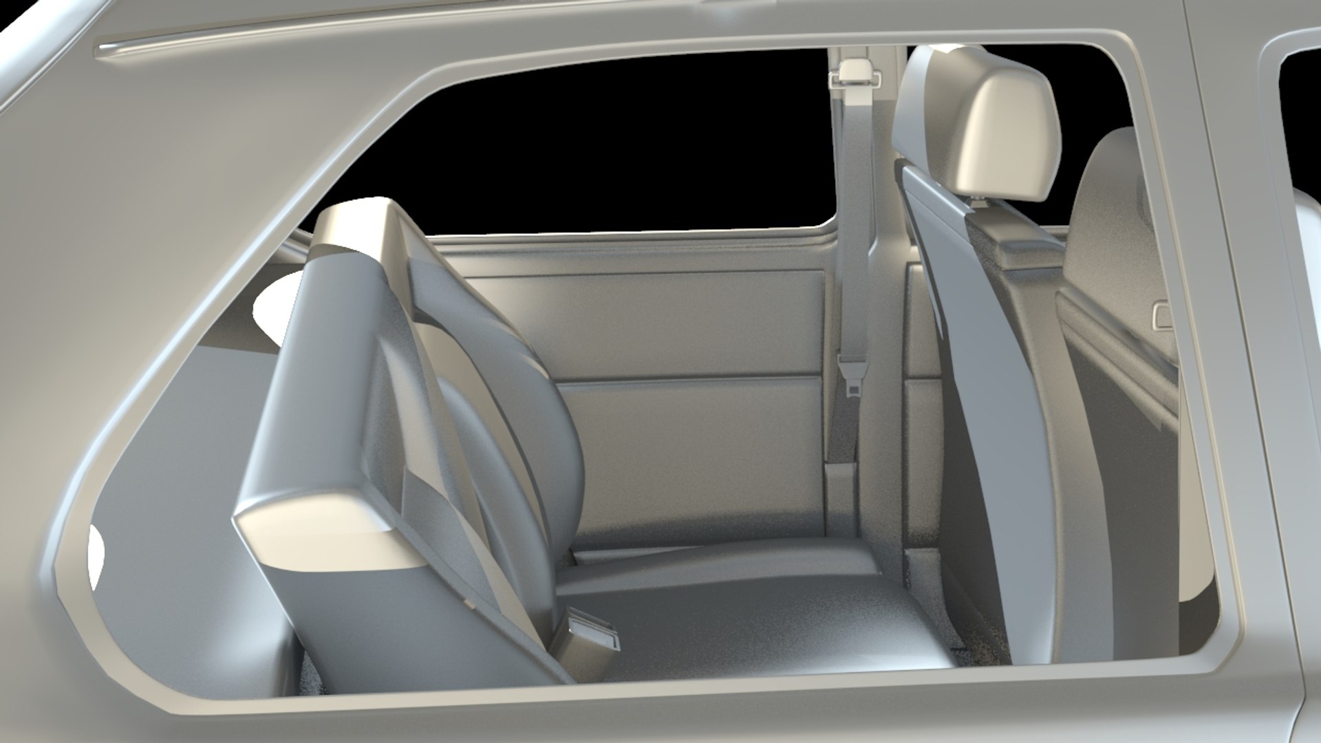3d Volkswagen Mk1 Model