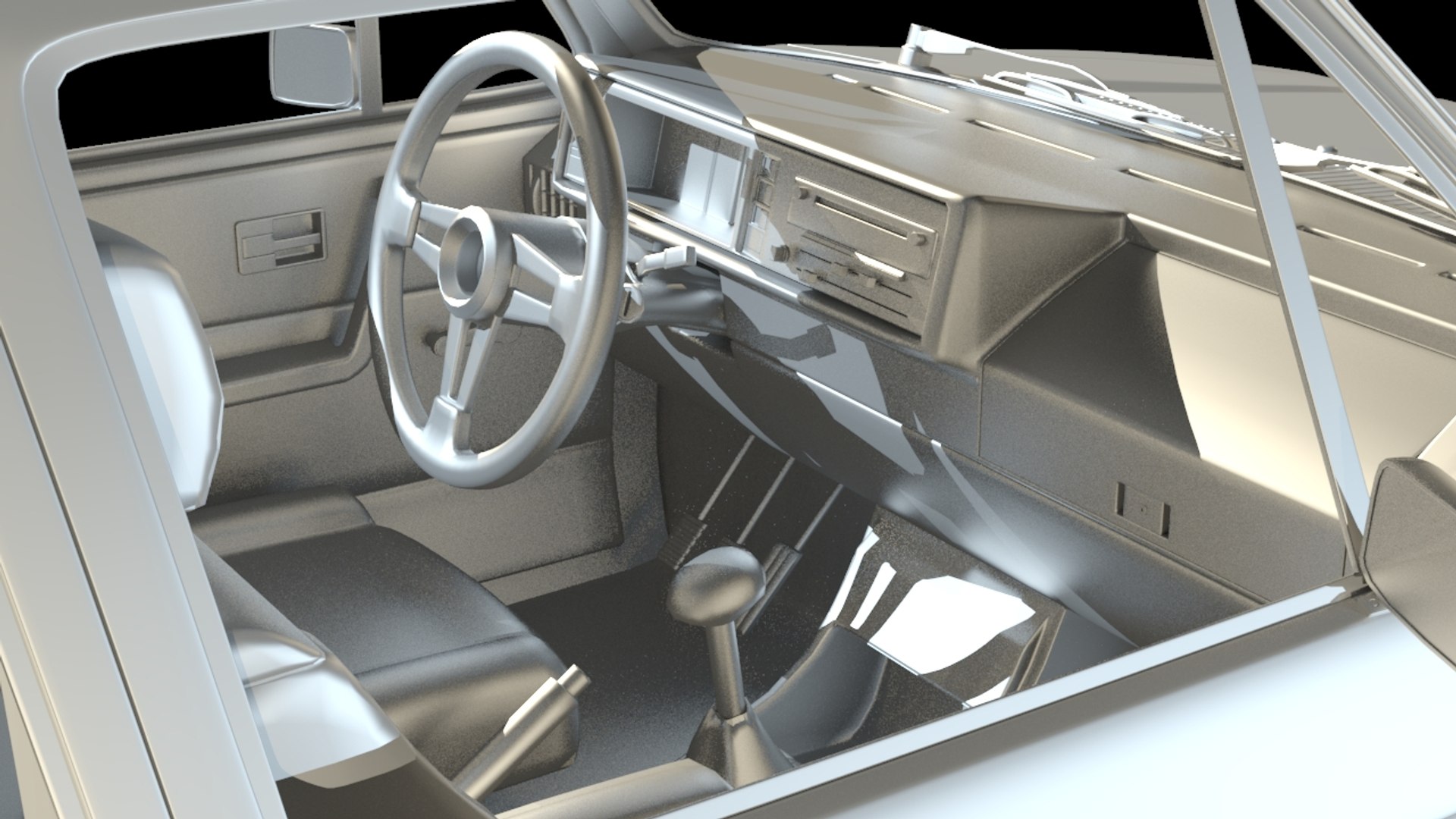 3d Volkswagen Mk1 Model