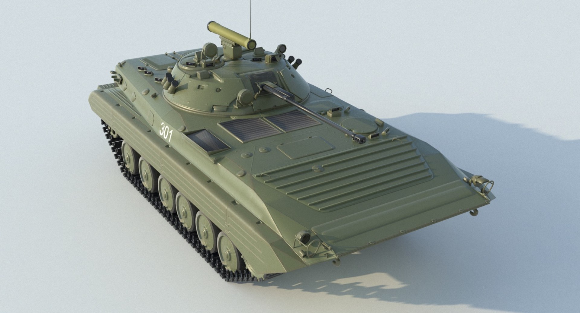 Infantry Vehicle Bmp-2 3D Model - TurboSquid 1281582