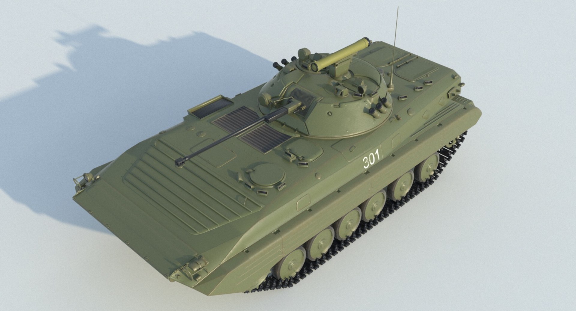 Infantry Vehicle Bmp-2 3D Model - TurboSquid 1281582