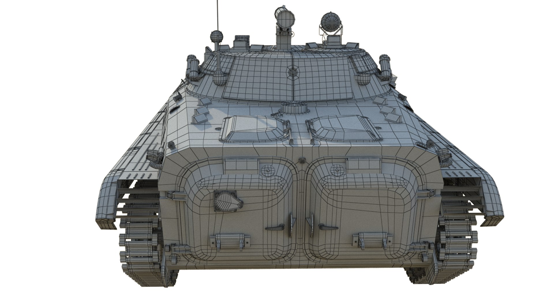 Infantry Vehicle Bmp-2 3D Model - TurboSquid 1281582